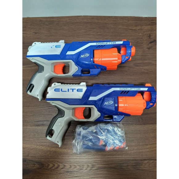 Nerf | Toys | 2 Nerf Nstrike Elite Disruptor 6 Dart Rapid Fire Gun ...